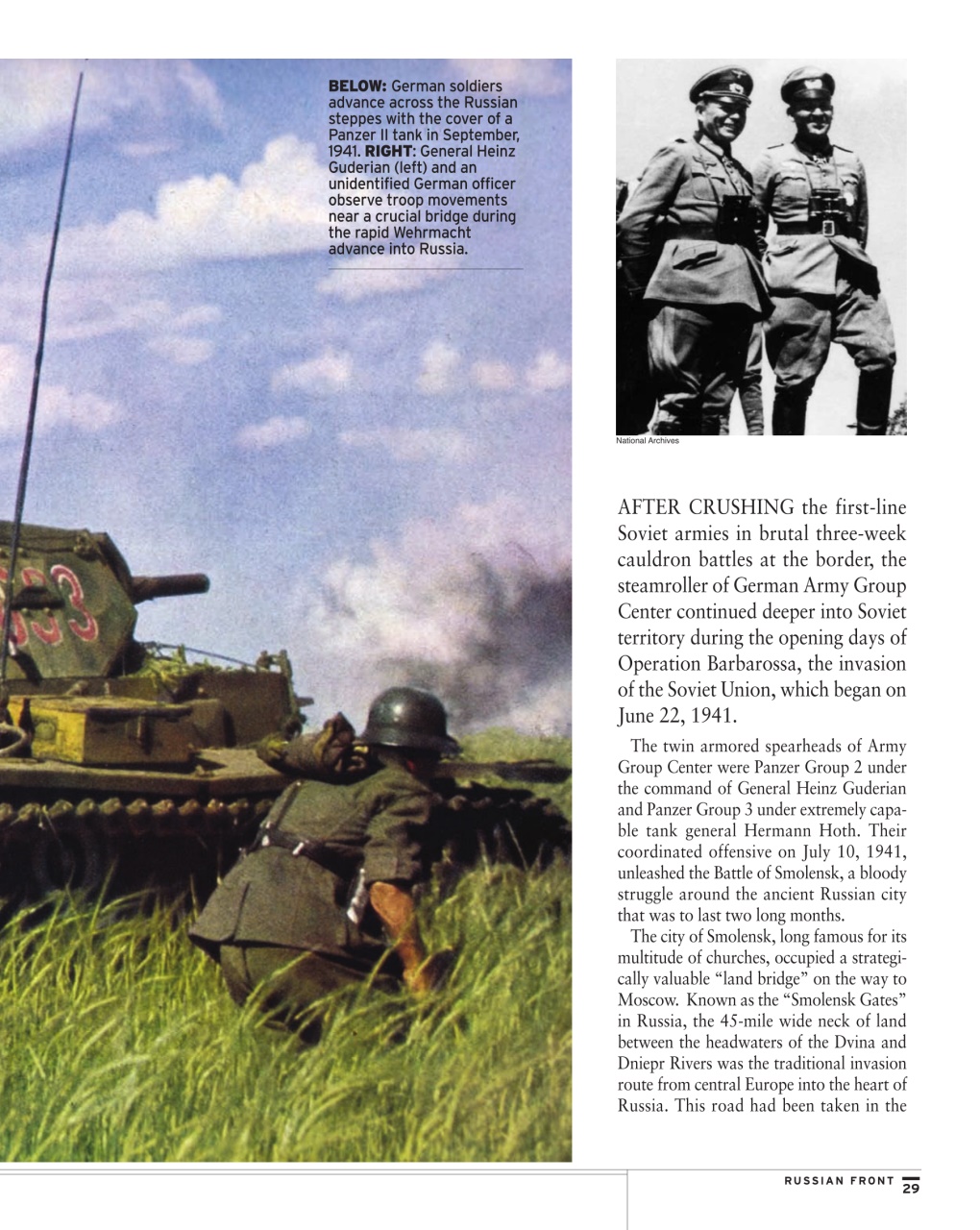 WW2 History Magazine - Blitzkrieg on the Russian Front Special Issue