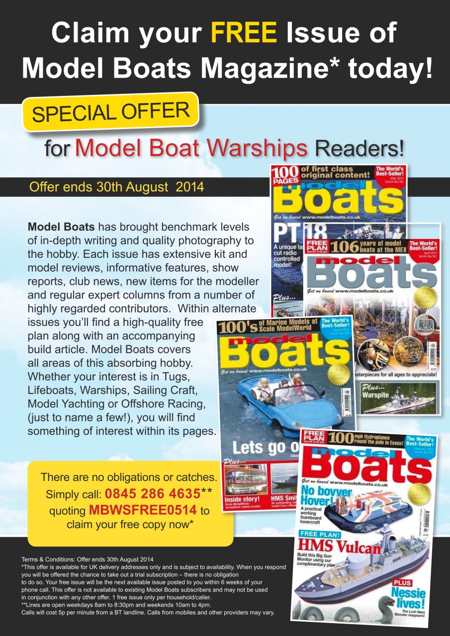 Model Boats Magazine - Model Boat Warships Special Issue