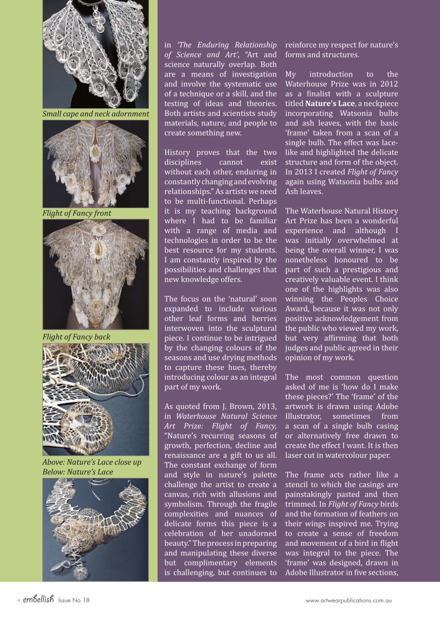 Embellish Magazine - Embellish Magazine issue 18 Back Issue