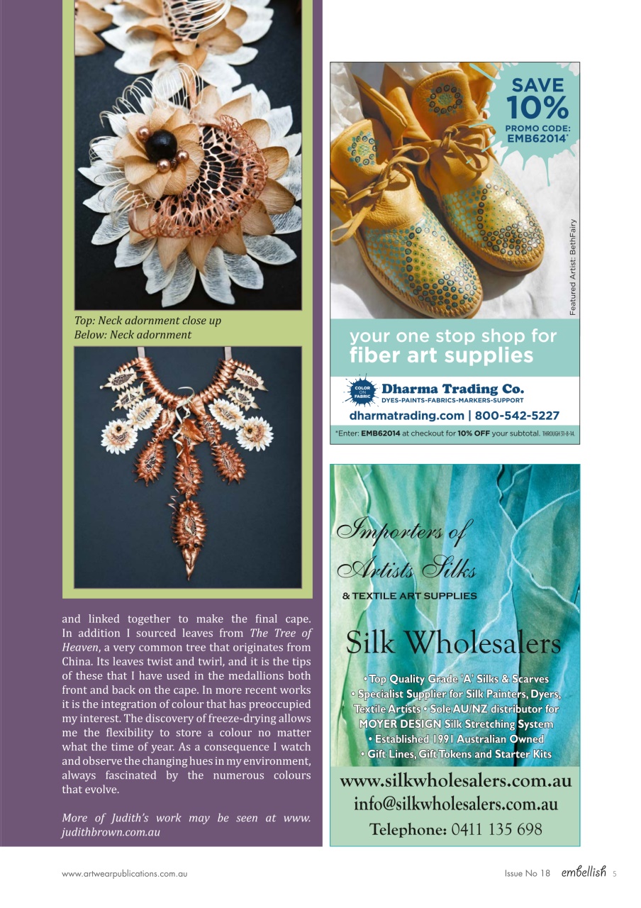 Embellish Magazine - Embellish Magazine issue 18 Back Issue