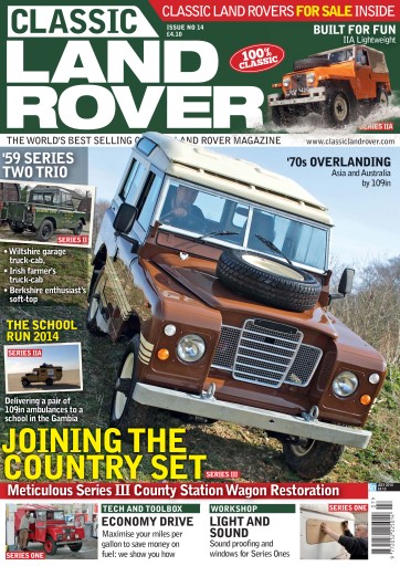 Classic Land Rover Magazine - July 2014 Back Issue