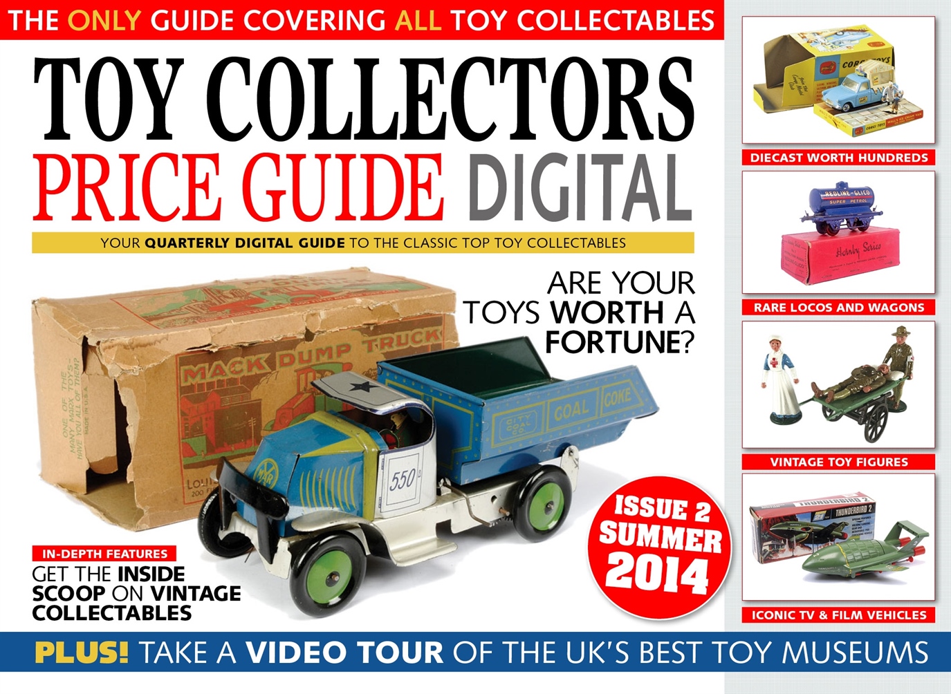 Toy Collectors Price Guide Magazine - Summer 14 Back Issue