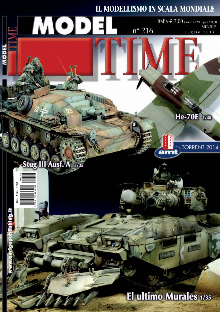 Model Time Magazine - Model Time 216 Back Issue