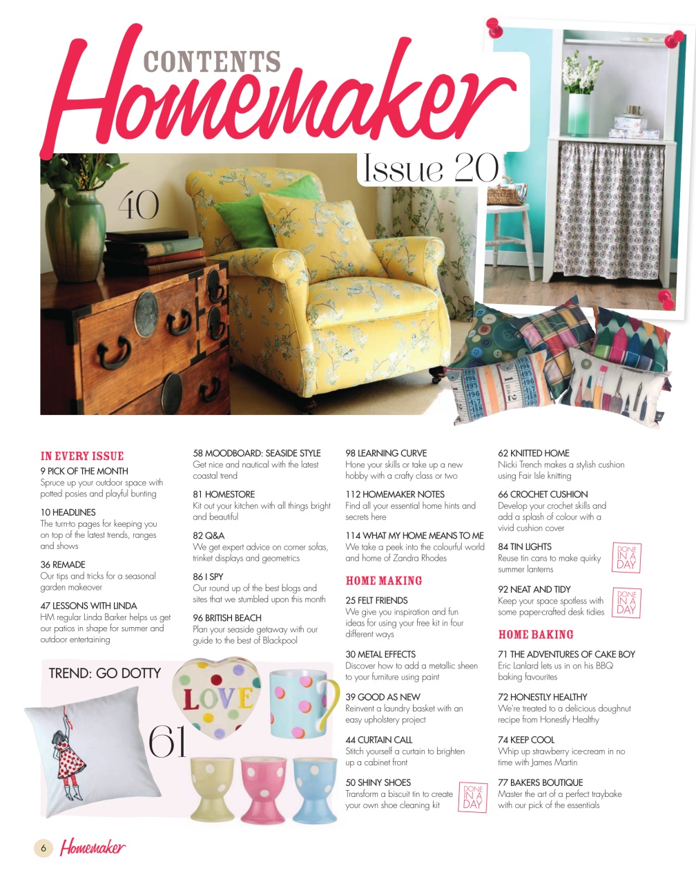Homemaker Magazine - No.20 Back Issue