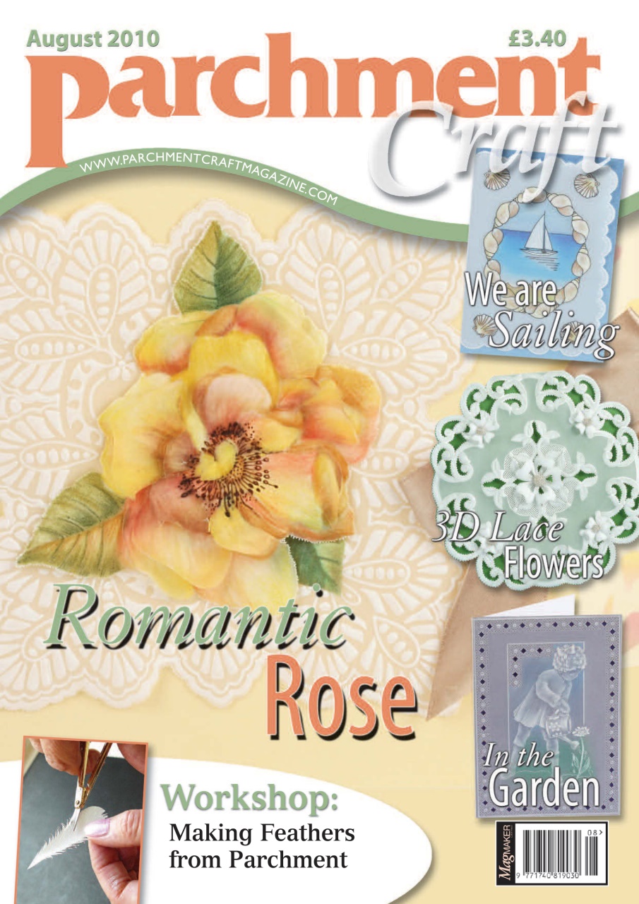 Parchment Craft Magazine - August 2010 Back Issue