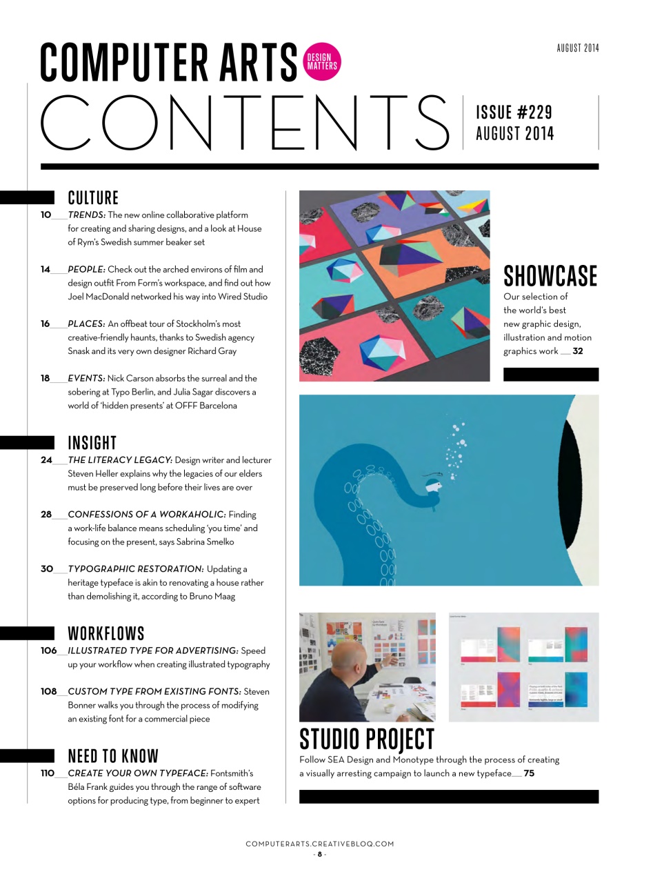Computer Arts Magazine - August 2014 Back Issue