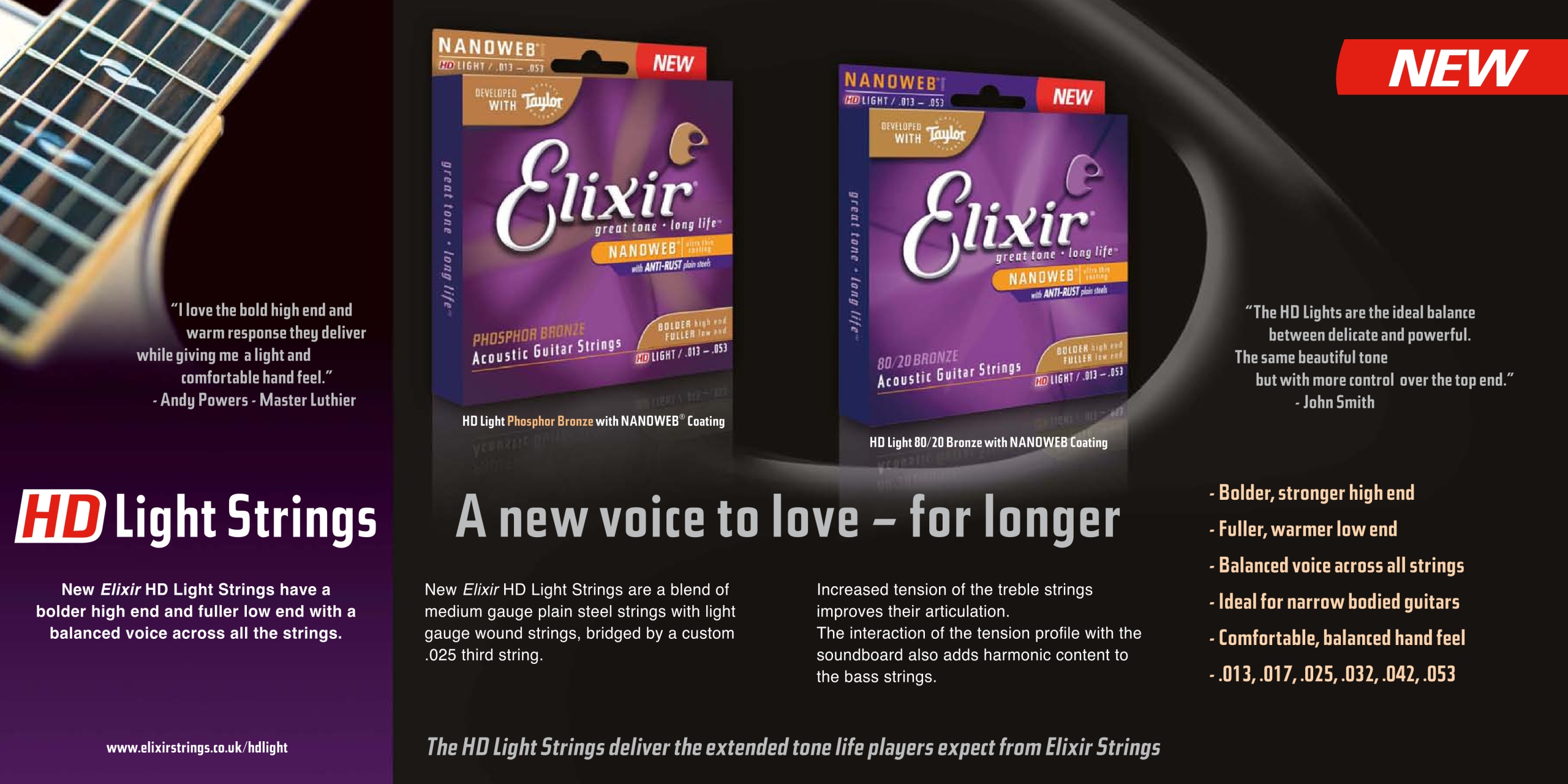 Acoustic Magazine - ELIXIR HD LIGHTS Vorige editie