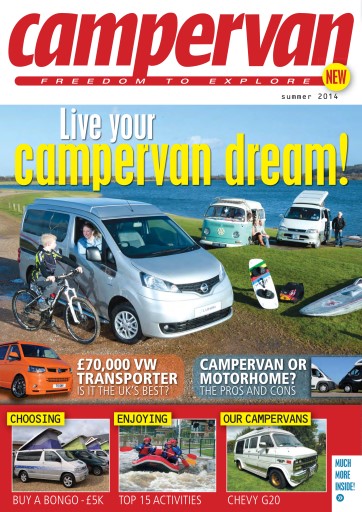 Campervan Magazine - Summer Issue Back Issue