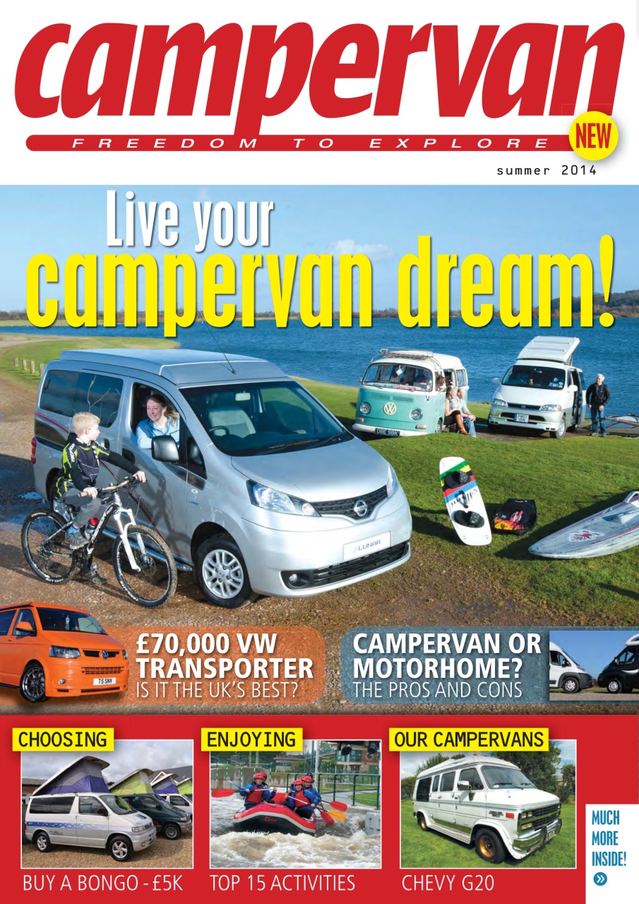 Campervan Magazine - Summer Issue Back Issue