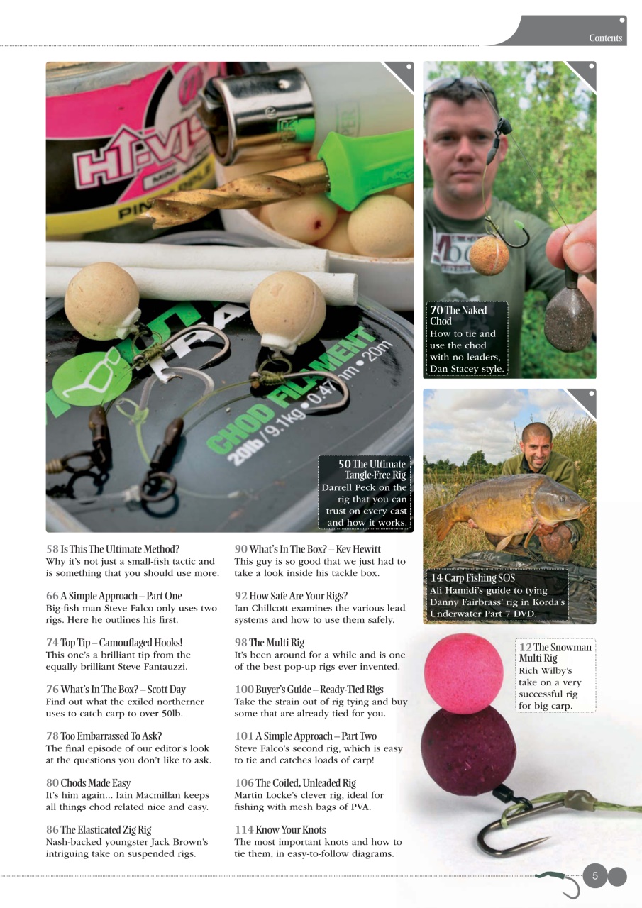 Total Carp Magazine - Complete Guide To Carp Rigs - FREE TASTER ISSUE ...