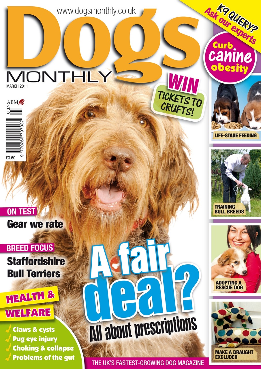 Dogs Monthly Magazine - March 2011 Back Issue