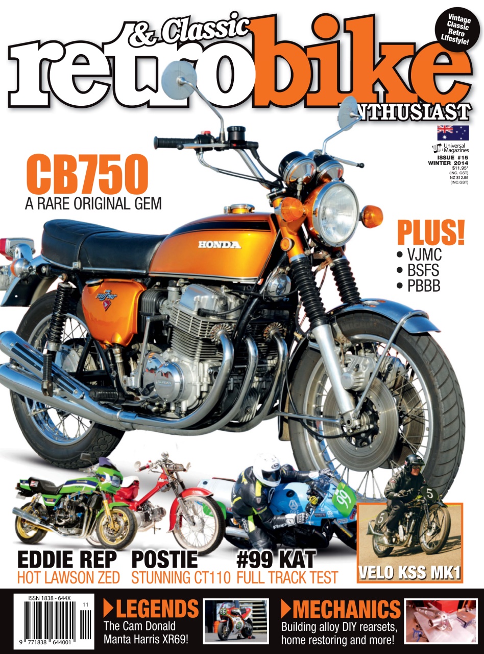 Retrobike Magazine - issue 15 Back Issue