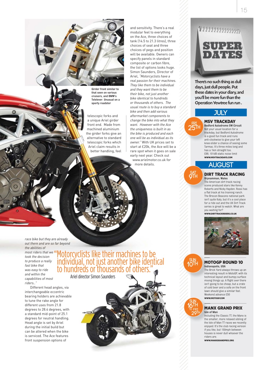 Superbike Magazine - August 2014 Back Issue