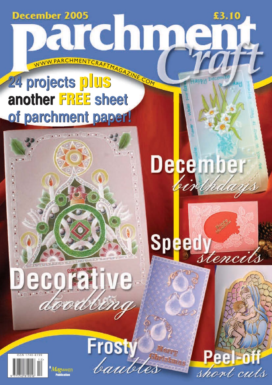 Parchment Craft Magazine - December 2005 Back Issue