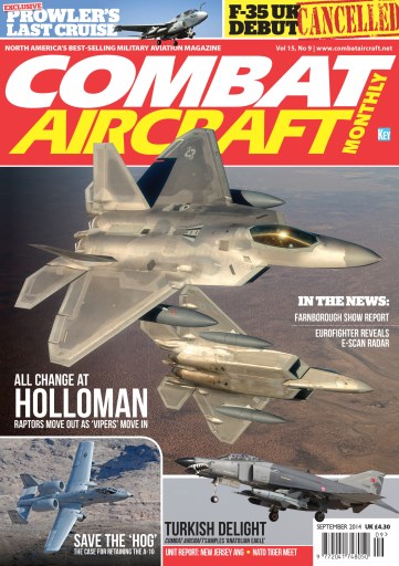 Combat Aircraft Journal Magazine - September 2014 Back Issue