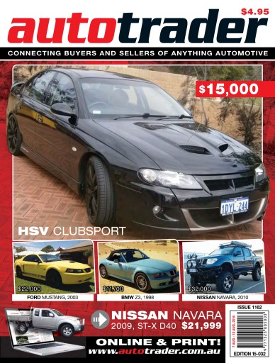 AutoTrader Magazine - 12-032 Back Issue