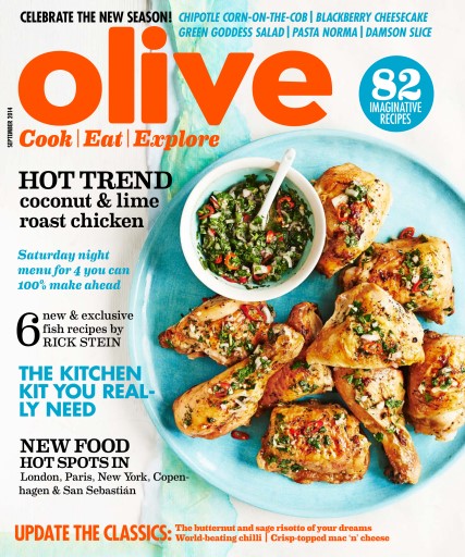 Olive Magazine - September 2014 Back Issue