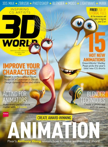 3D World Magazine - October 2014 Back Issue