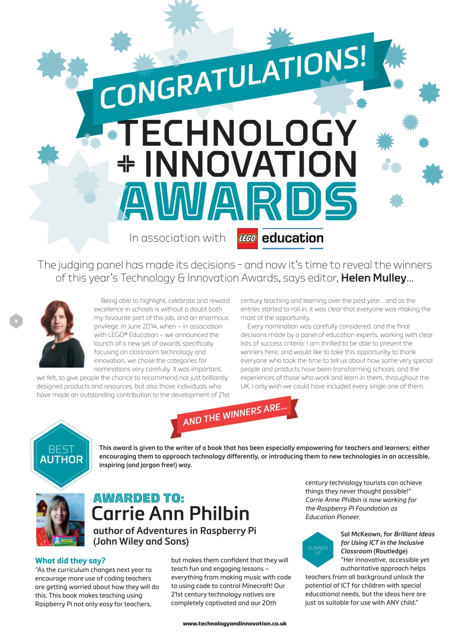 Technology and Innovation Magazine - Issue 1 Back Issue