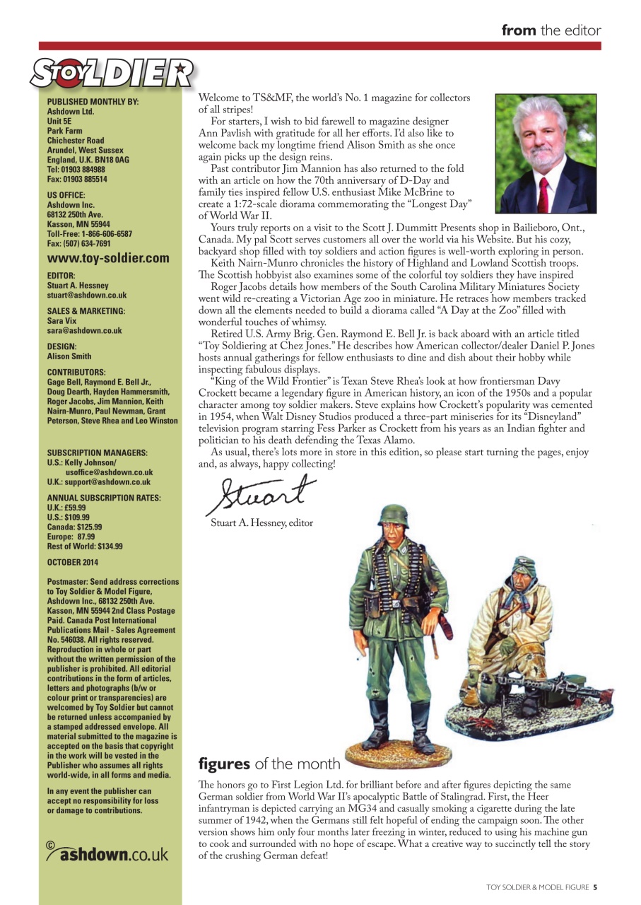 Toy Soldier And Model Figure Magazine at Keith Orr blog