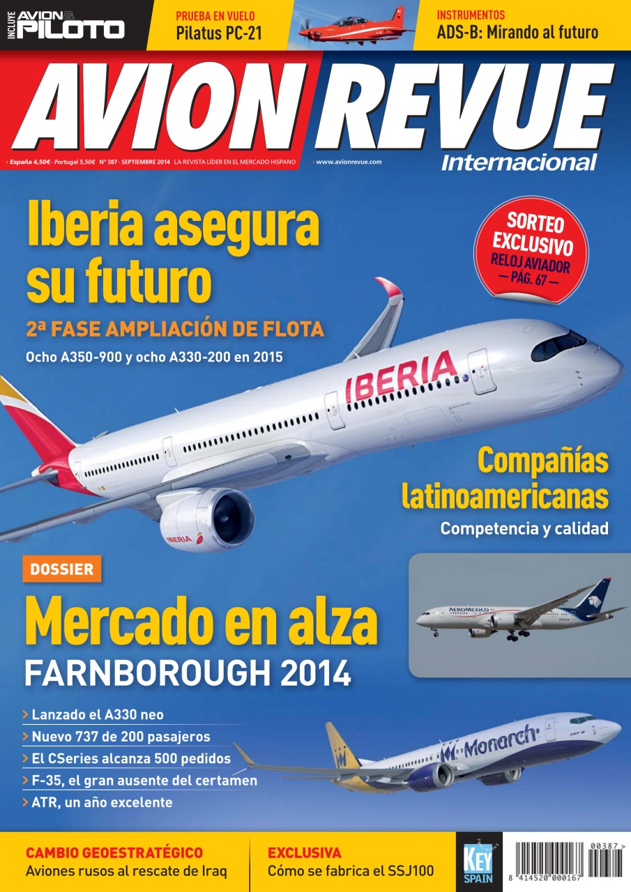 Avion Revue Internacional Magazine - Numero 387 Back Issue