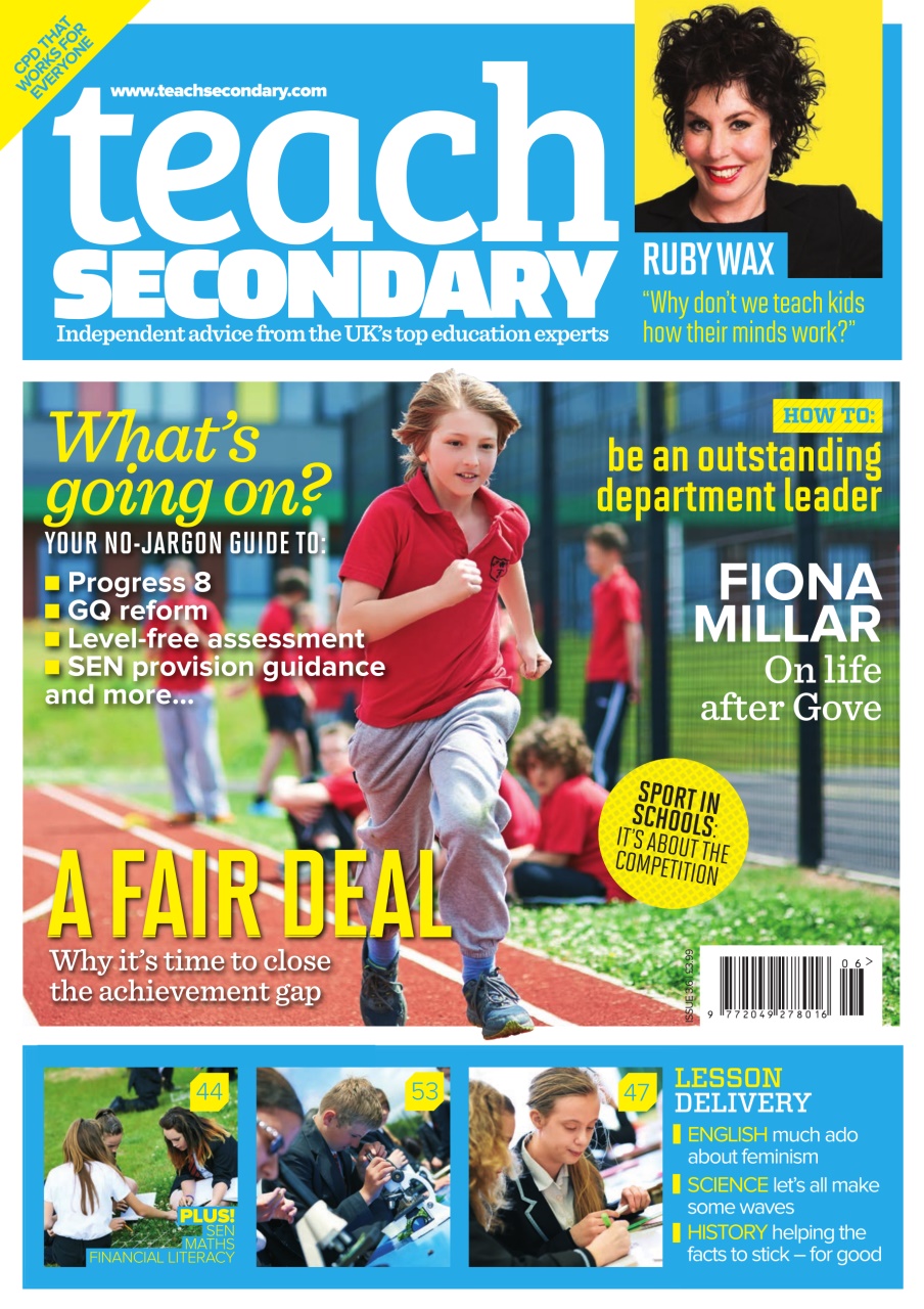 Teach Secondary Magazine - Vol.3 No.6 Back Issue
