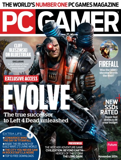 PC Gamer (US Edition) Magazine - November 2014 Back Issue