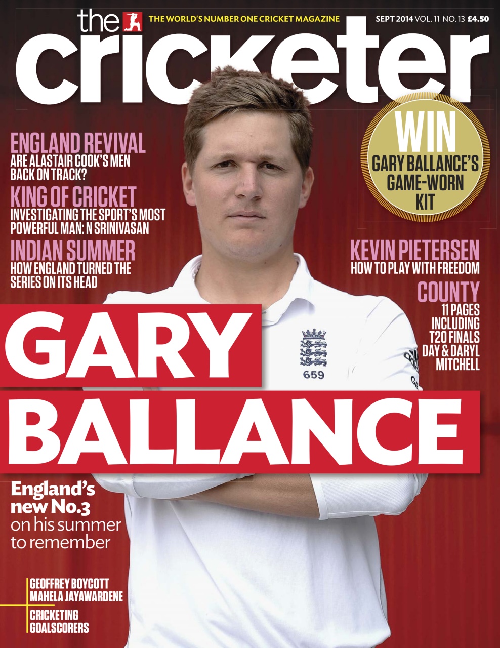 The Cricketer Magazine - September 2014 Subscriptions | Pocketmags