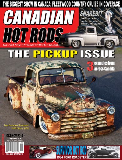 Canadian Hot Rods Magazine - OCTNOV 2014 Back Issue