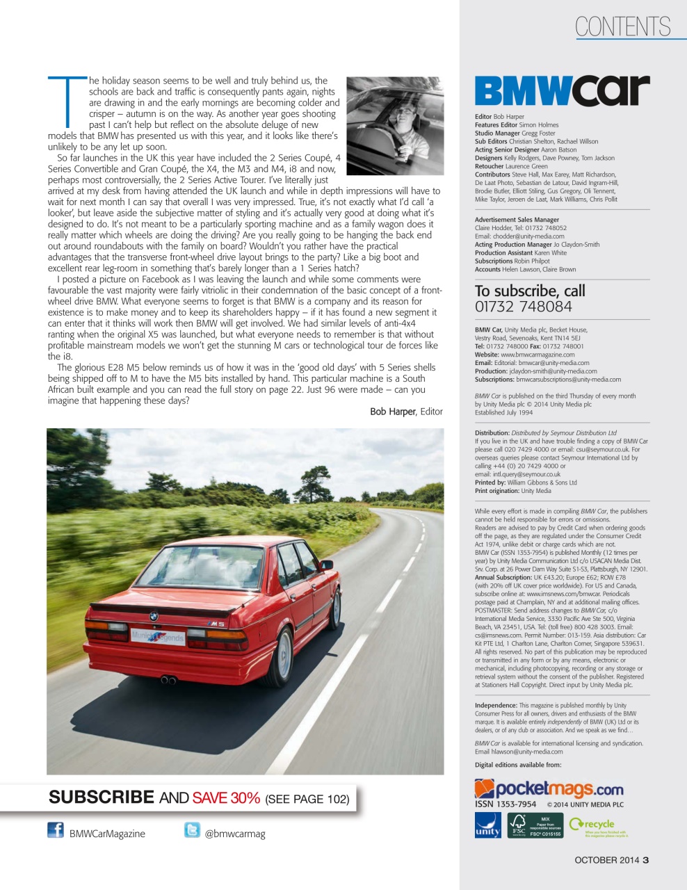 Total BMW Magazine - October 14 Back Issue