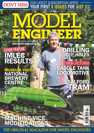 Model Engineer Magazine - No. 213 Vol. 4491 Back Issue