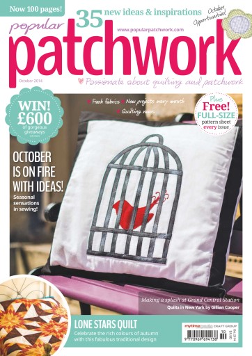 Popular Patchwork Magazine - October 2014 Back Issue