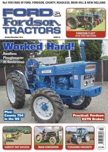 Ford & Fordson Magazine - No.63 Roadless Ploughmaster 95 Restoration ...