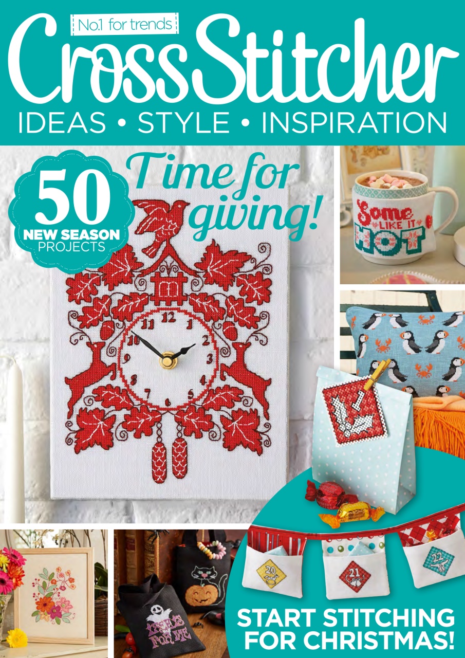 CrossStitcher Magazine - October 2014 Back Issue