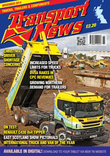 Transport News Magazine - November 2014 Back Issue