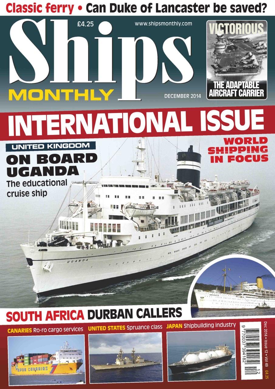 Ships Monthly Magazine - No.600 International Issue - December 2014 ...