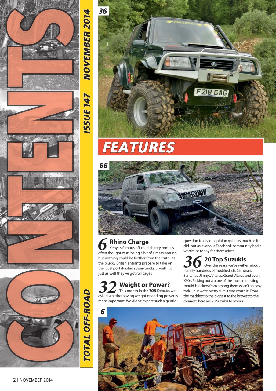 Overlander 4X4 Magazine - November 2014 Back Issue