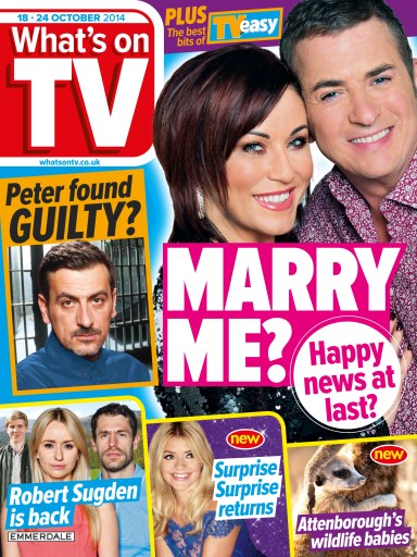 What's on TV Magazine - 18th October 2014 Back Issue