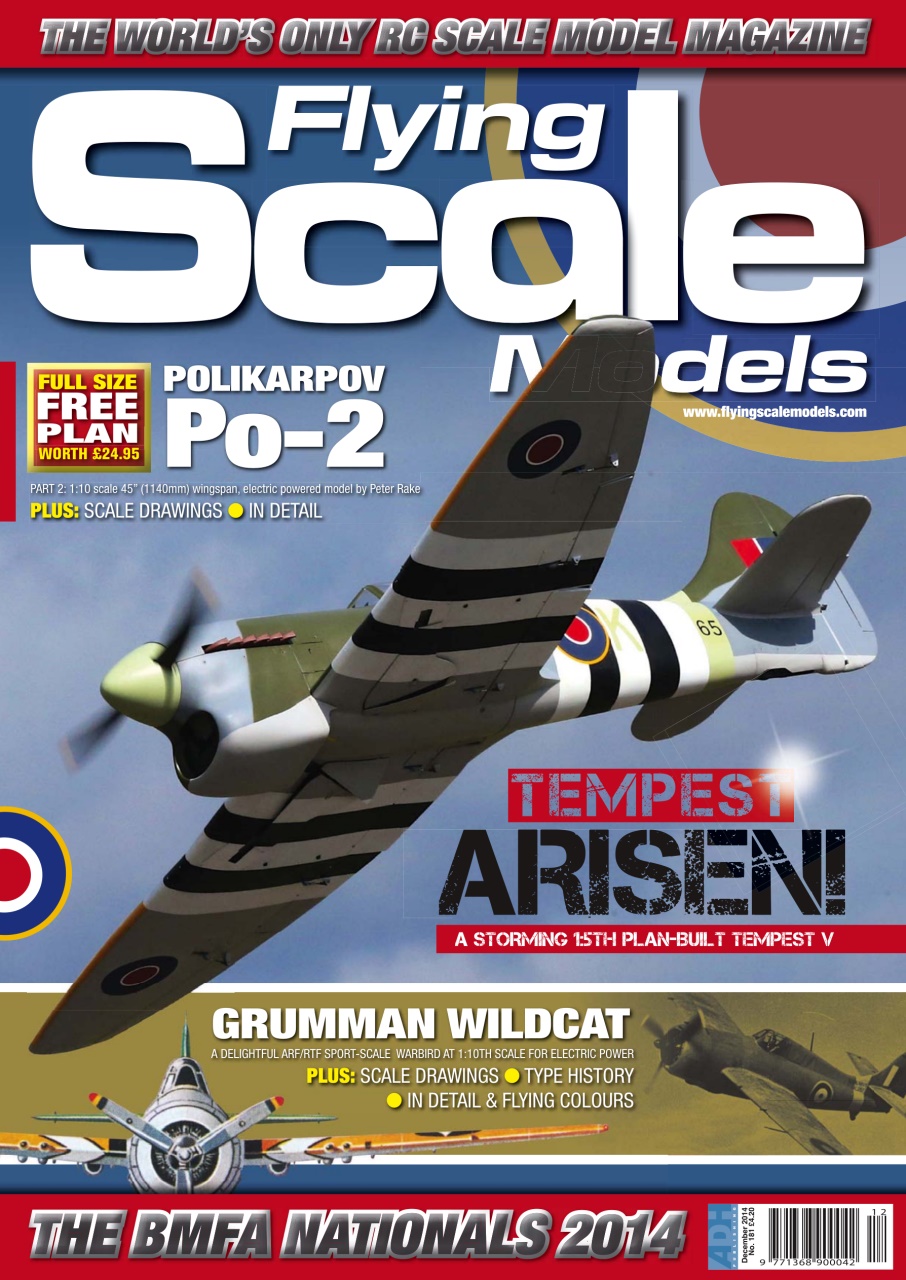 Flying Scale Models Magazine - Dec-14 Back Issue