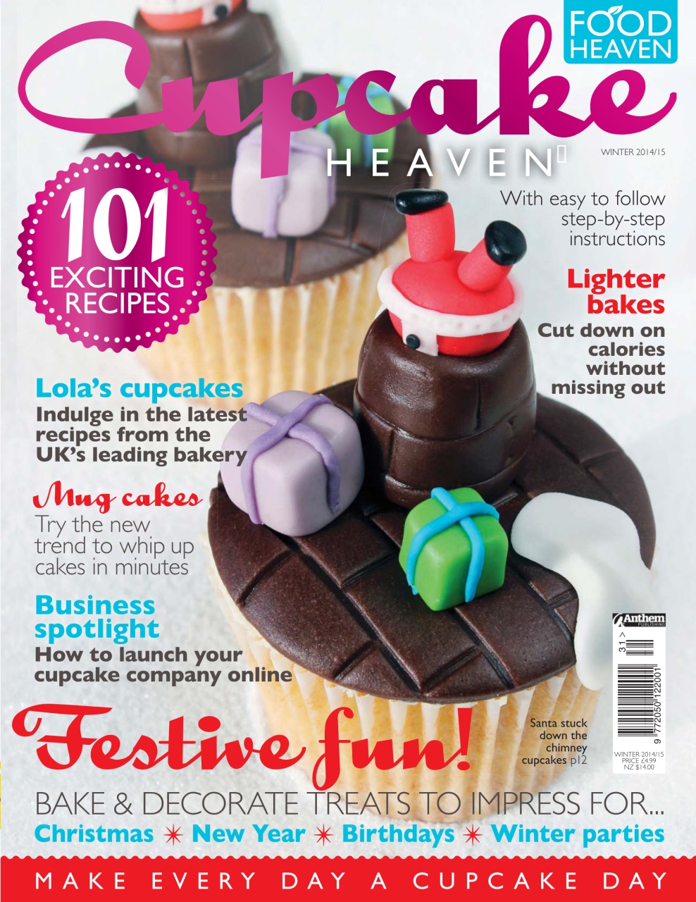 Cupcake Heaven Magazine - Cupcake Heaven Winter 2014 Back Issue