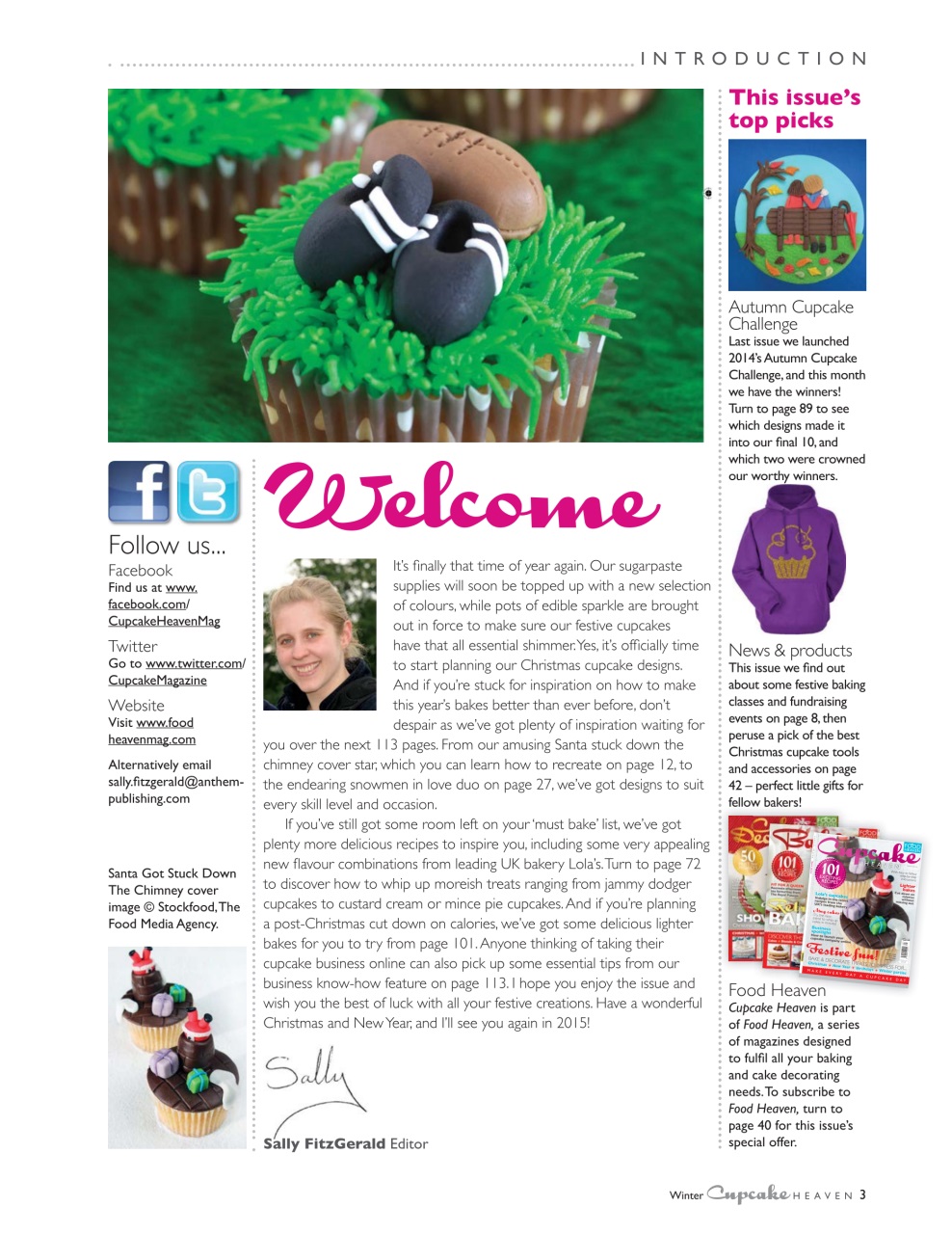 Cupcake Heaven Magazine - Cupcake Heaven Winter 2014 Back Issue