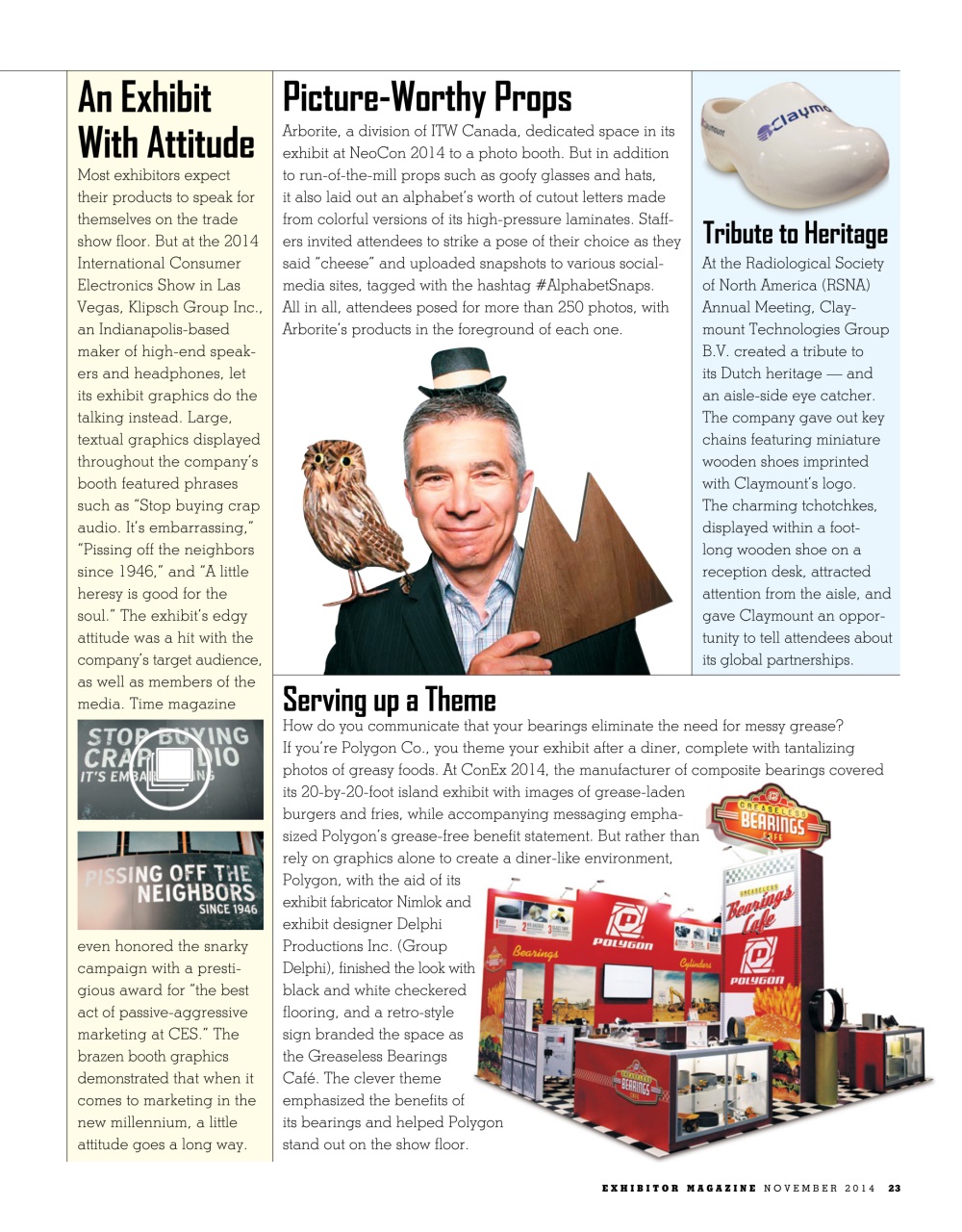 EXHIBITOR Magazine - November 2014 Back Issue