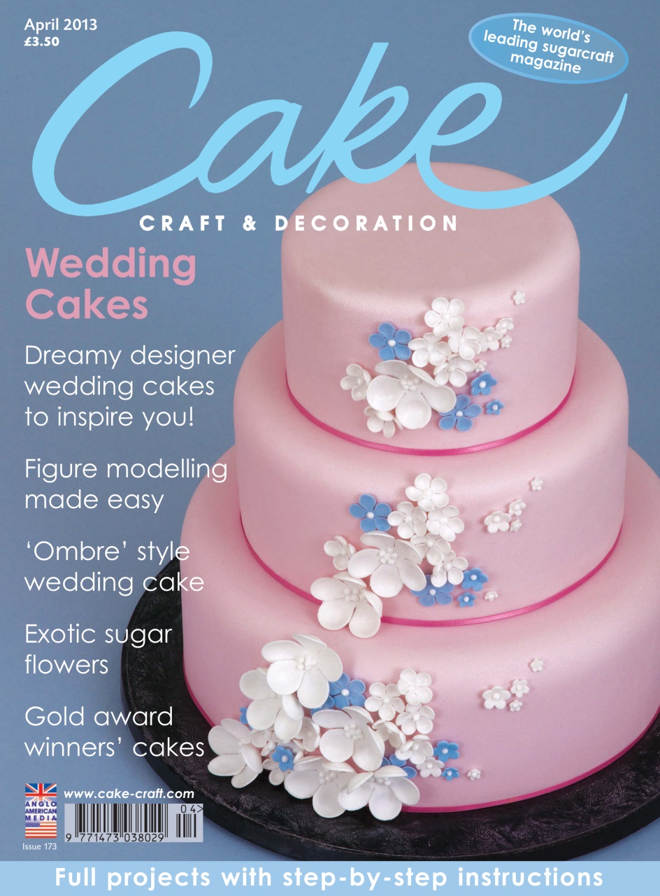 Cake Decoration & Sugarcraft Magazine - April 2014 Back Issue