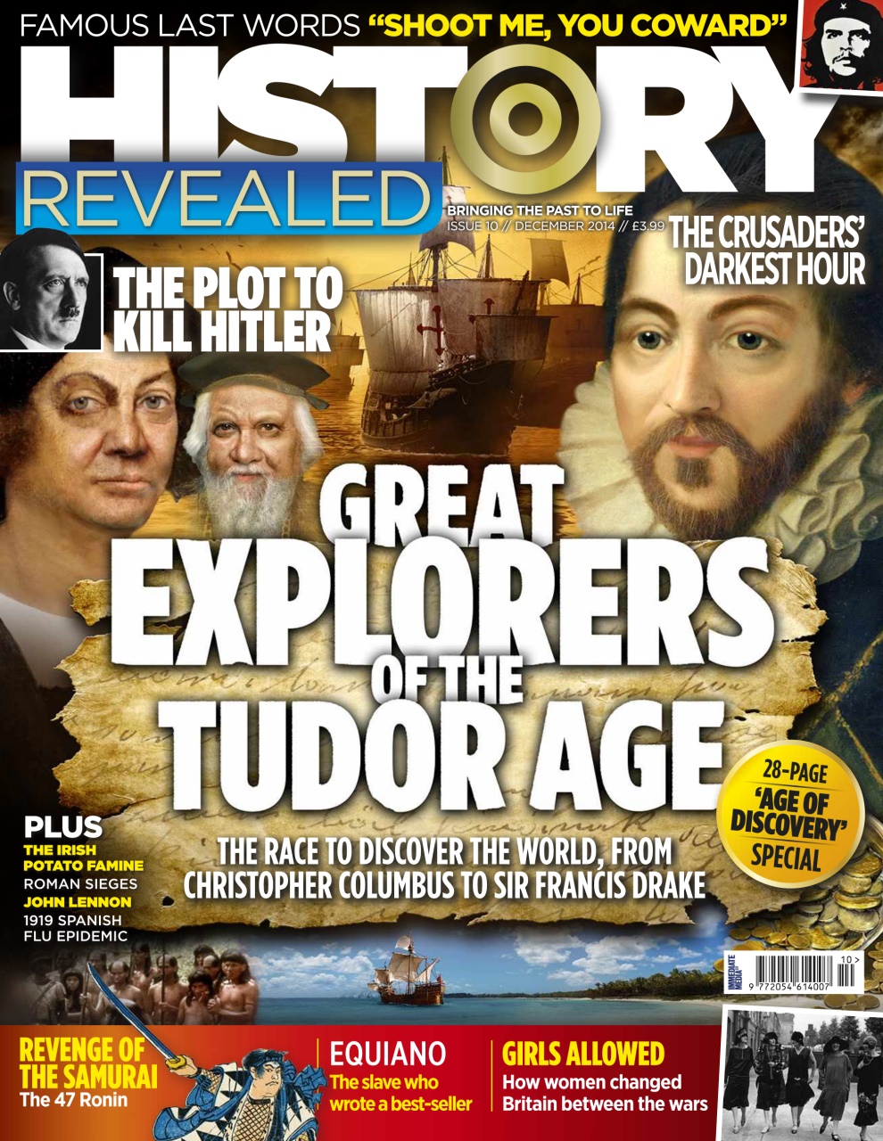 BBC History Revealed Magazine - December 2014 Back Issue