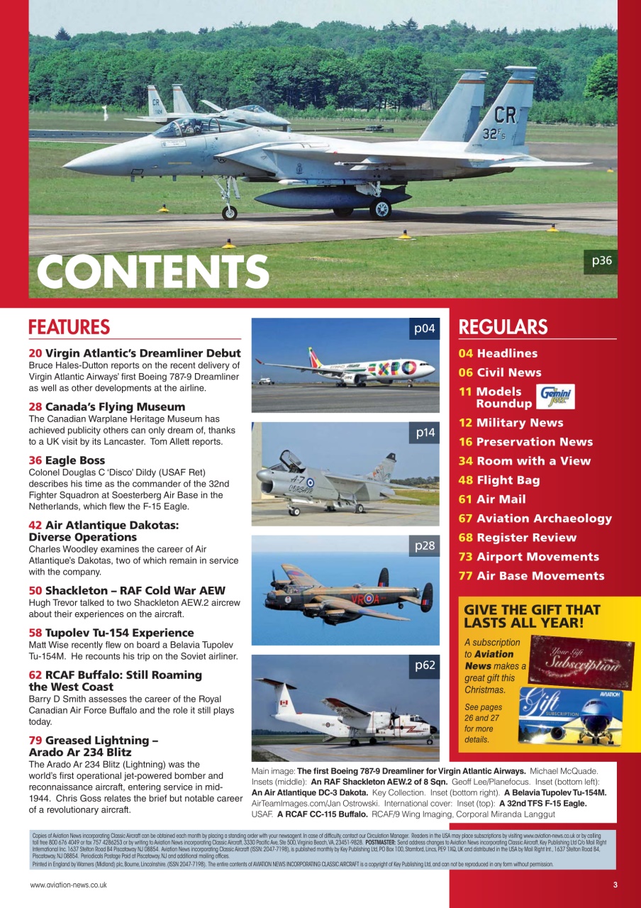 Aviation News Magazine - December 2014 Back Issue