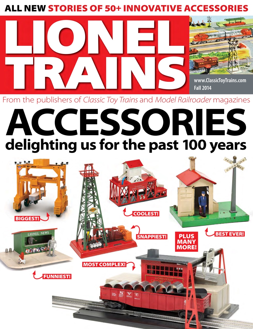 Classic Toy Trains Magazine - Lionel Trains: Accessories Special Issue