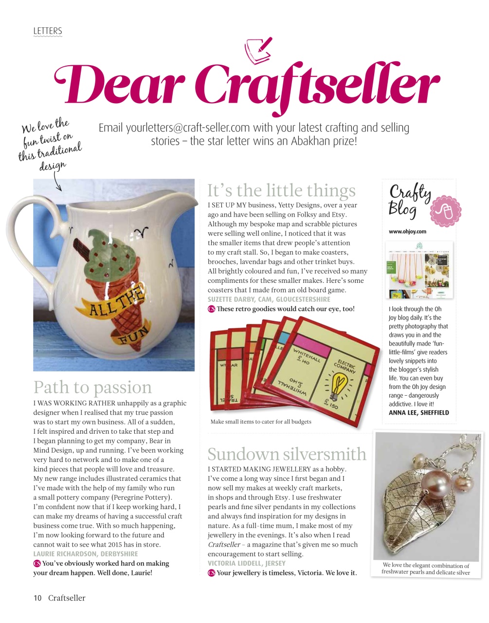Craftseller Magazine - December 2014 Back Issue