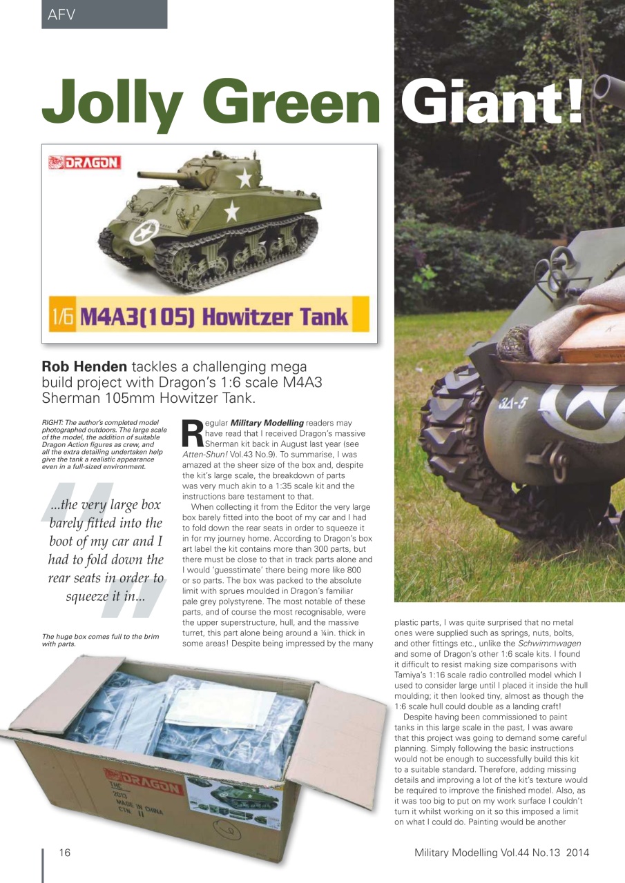 Military Modelling International Magazine - December 5th 2014 Back Issue