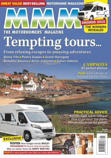MMM magazine - Tempting tours - January 2015 Back Issue
