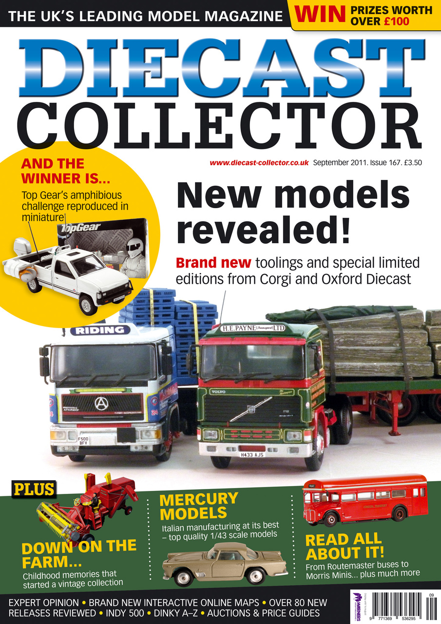 Diecast Collector Magazine - September 2011 Back Issue